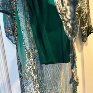 Dress Barn | Tops | Colorful Tunic With Tank Underneath Tunic Great For ...